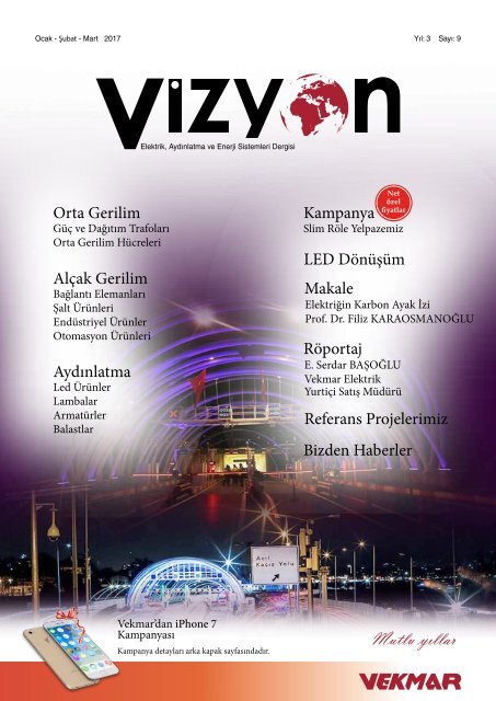9.Vizyon Dergisi Ocak-Şubat-Mart-2017