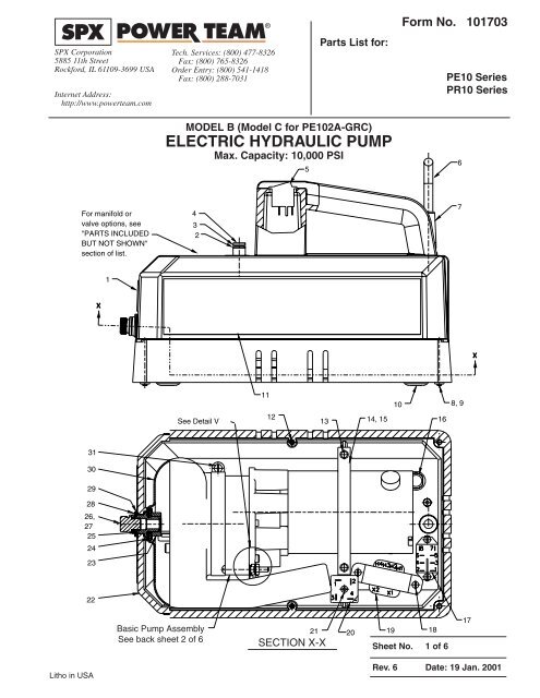ELECTRIC HYDRAULIC PUMP - Pegamo