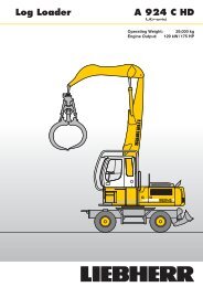 A 944 C HD Log Loader - Liebherr