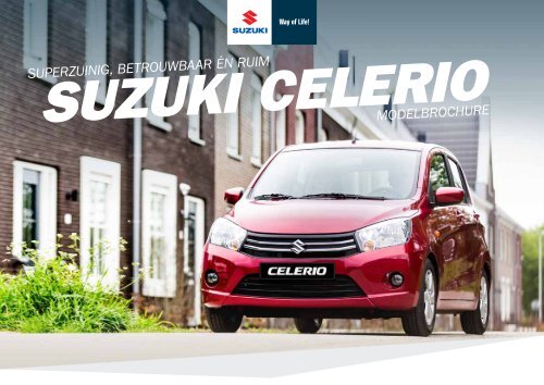 Suzuki Celerio modelbrochure