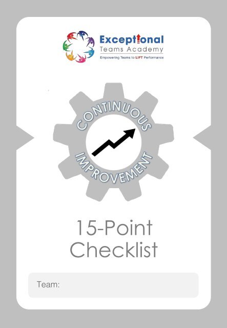 continuous-improvement-checklist