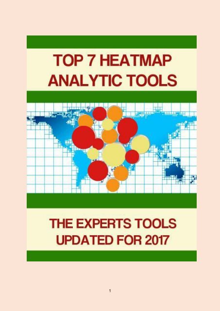 Top 7 Heatmap Analytic Tools