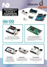 CATALOGO COMPONENTES PARA ARDUINO
