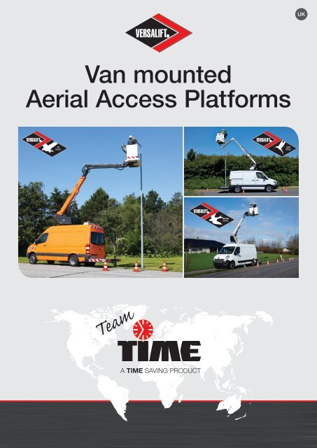 Versalift Van mounted Aerial Access Platforms