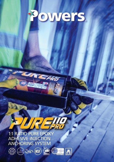 PURE110 Pro Technical Data Sheet