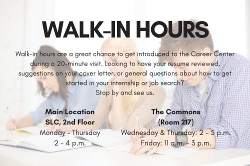 Walk-in Hours