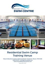 Swimming Prospectus 2023-2024