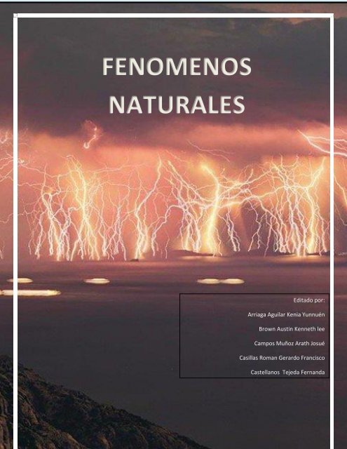 Fenomenos Naturales