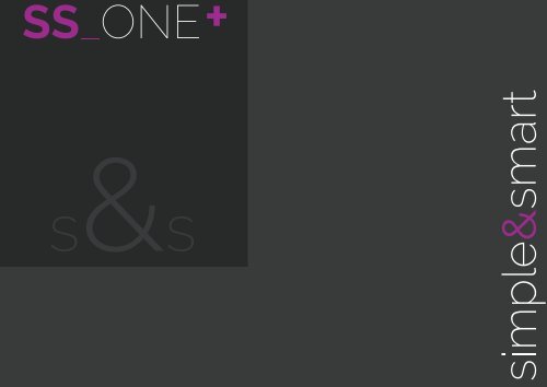 SS_One '+' released to the UK market!