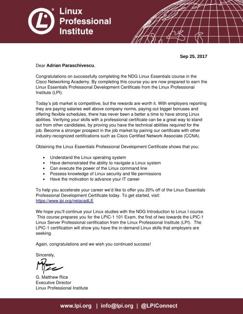 AdrianParaschivescu-NDG Linux Essentials-Certificate