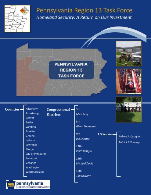 Region 13 Task Force: Return on Investment