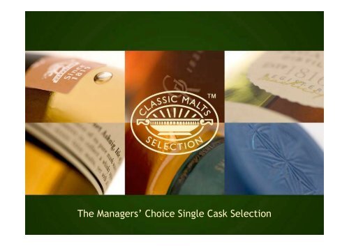 The Managers' Choice Single Cask Selection