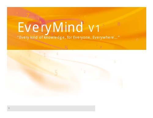 Présentation EveryMind V1