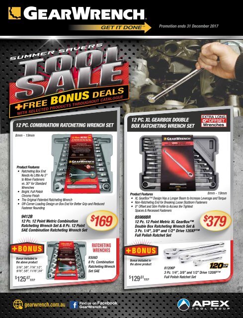 GearWrench Summer Savers Tool Sale