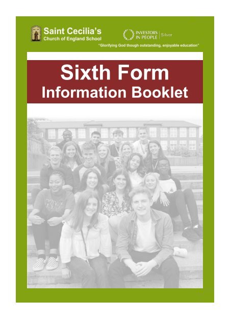 Sixth Form Information Booklet 2018-19