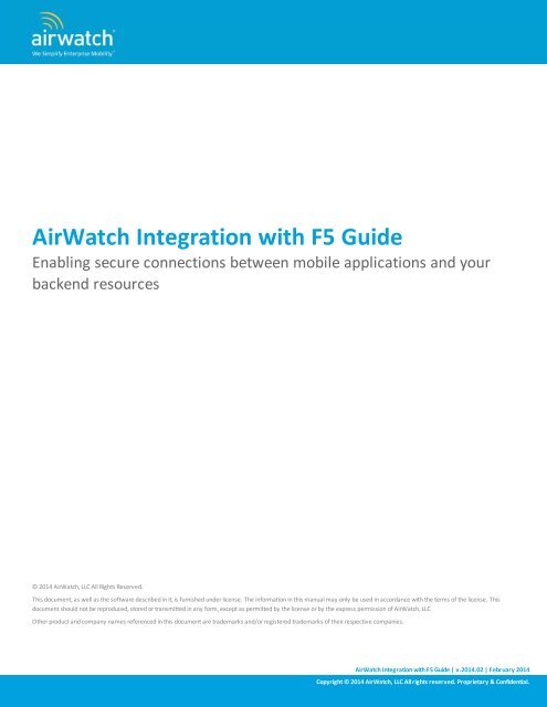 AirWatch_F5_Integration_Guide