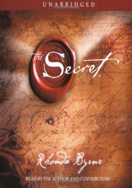 secret de la vie pdf