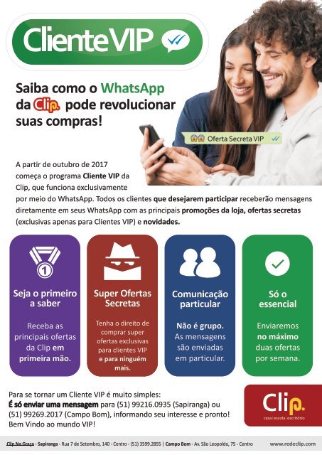 Programa Cliente VIP da Clip