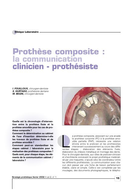 Prothèse-composite