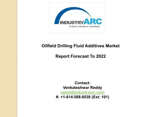 Oilfield Drilling Fluid Additives Market