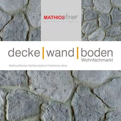 Mathios Stone Fieldstone silver