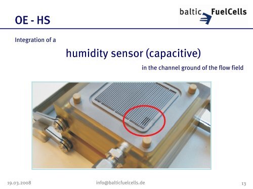 optional equipment OE for