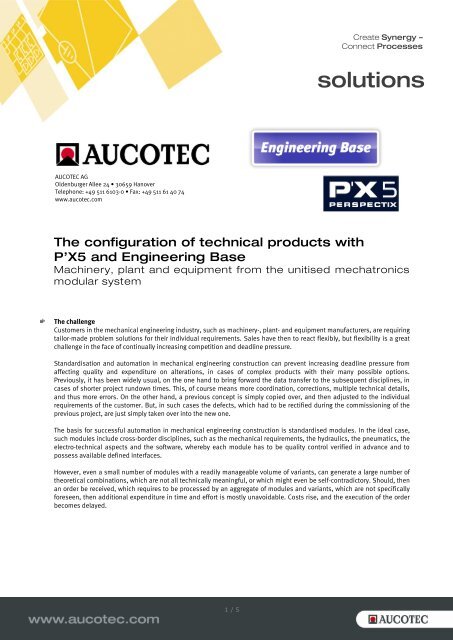 PX5 Perspectix - Aucotec AG