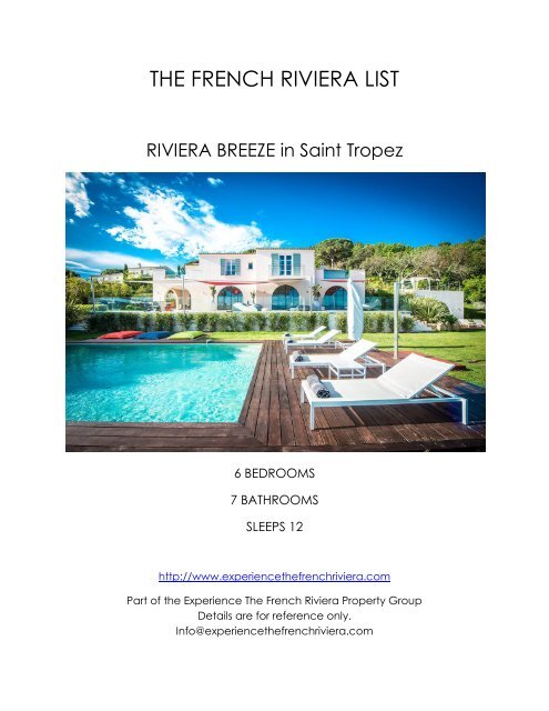 Riviera Breeze - Saint Tropez