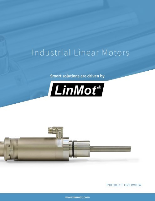 LinMot PRODUCT-OVERVIEW-2016