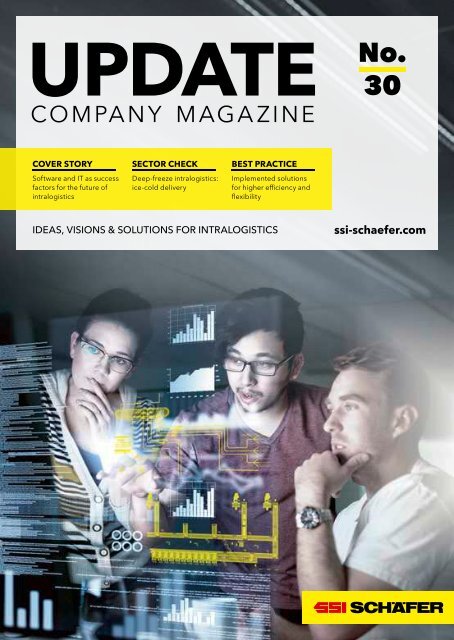 Update magazine ENGLISH- SSI SCHÄFER magazine news in intralogistics