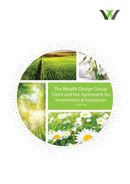Wealth Design Client Agreement and Fee Document