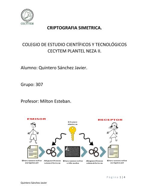 CRIPTOGRAFIA SIMETRICA