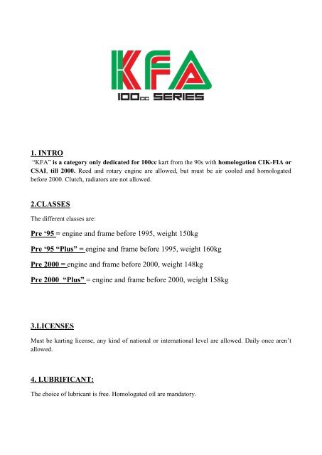KFA ENGLISH