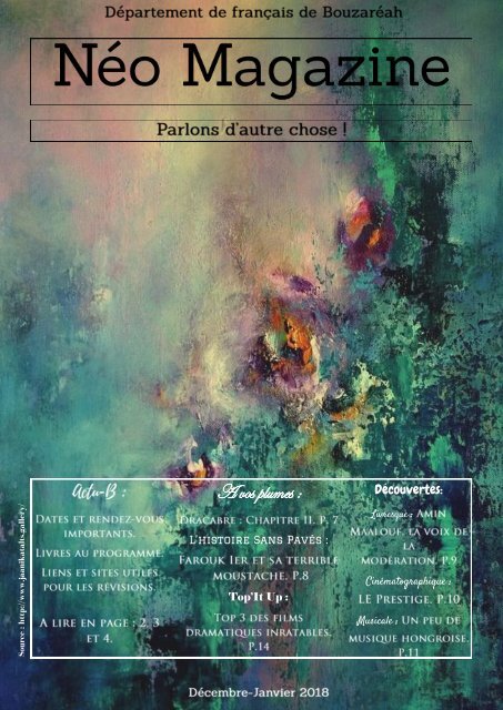 Néo magazine - troisième numéro