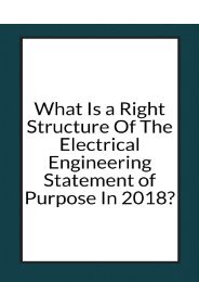 Writing Statement of Purpose for PhD: Thing to Pay Attention to