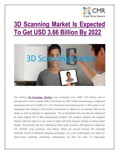 3D Scanning Market