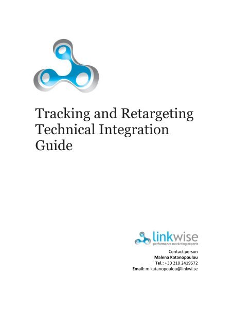 Linkwise - Tracking and Retargeting Technical Integration_new