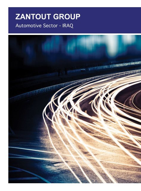 Zantout Holding_timeline