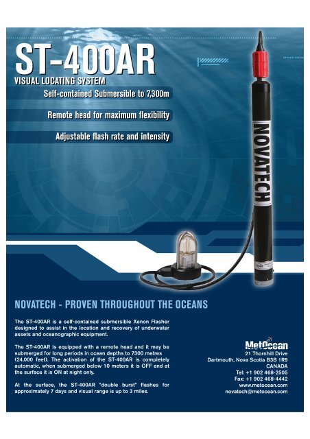 St-400ar - Novatech Beacons