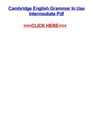 Cambridge English Grammar In Use Intermediate Upper Intermediate Pdf