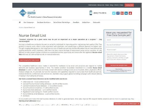 nurse email list