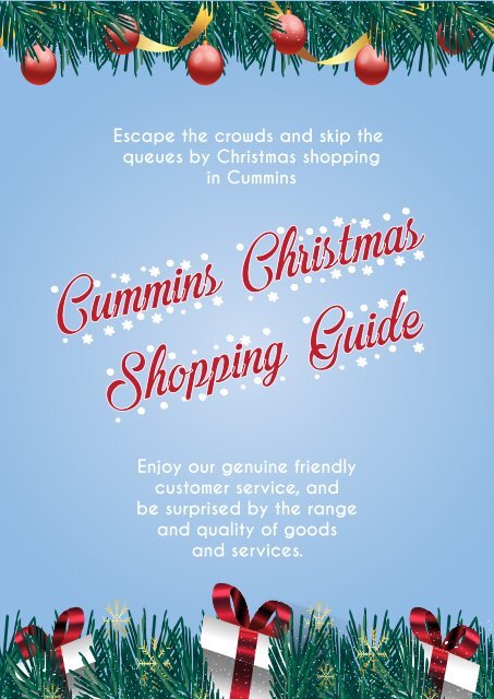 Cummins Christmas Shopping Guide