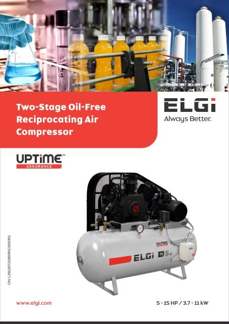 Oil Free Piston Compressors