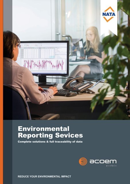 ACOEM Ecotech Environmental Reporting Services (ERS) brochure