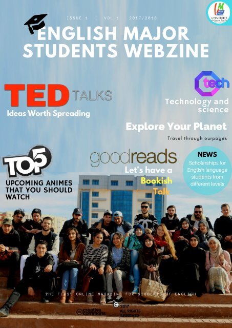 ENGLISH MAJOR STUDENTS WEBZINE