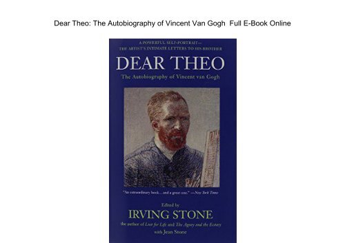 Dear Theo The Autobiography