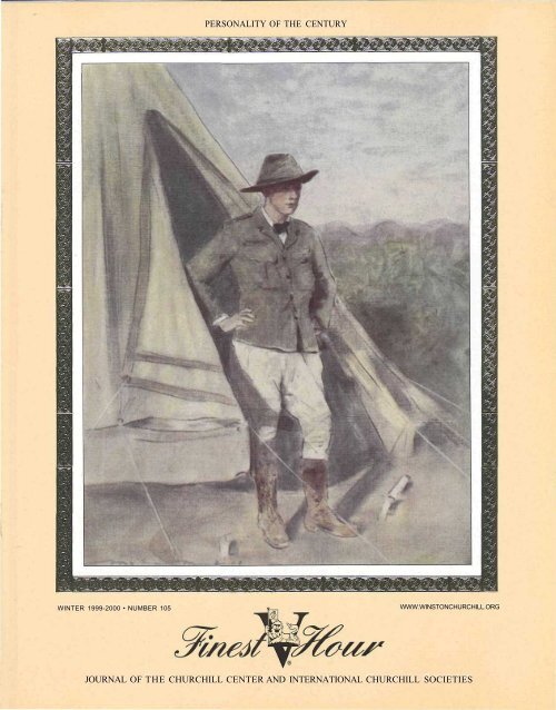 PERSONALITY OF THE CENTURY JOURNAL ... - Winston Churchill