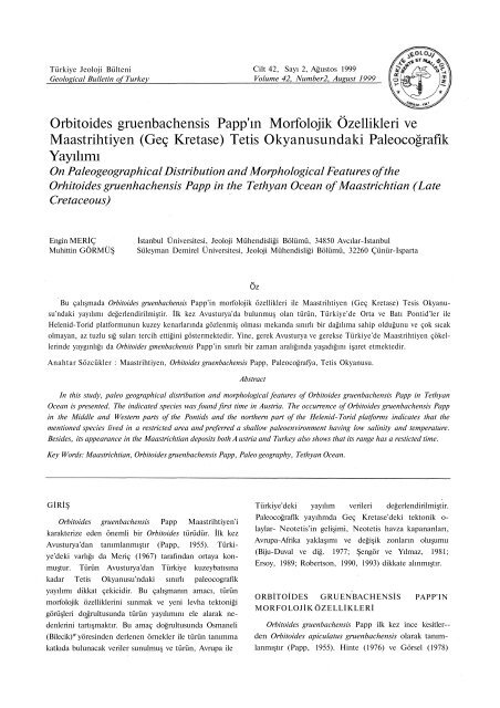 Orbitoides gruenbachensis Papp'ın Morfolojik Özellikleri ve ...