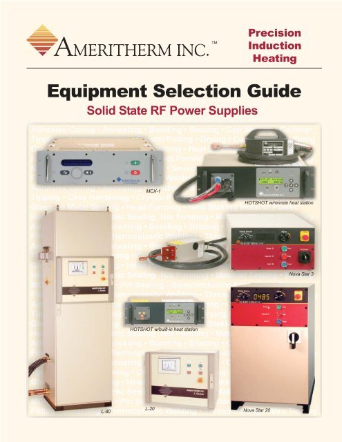 Solid State RF Power Supplies