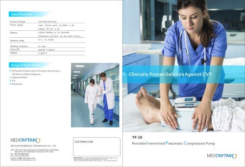 Brochure for DVT